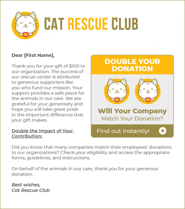 Matching Gift Letters: The Nonprofit’s Guide to Raising More - 360MatchPro