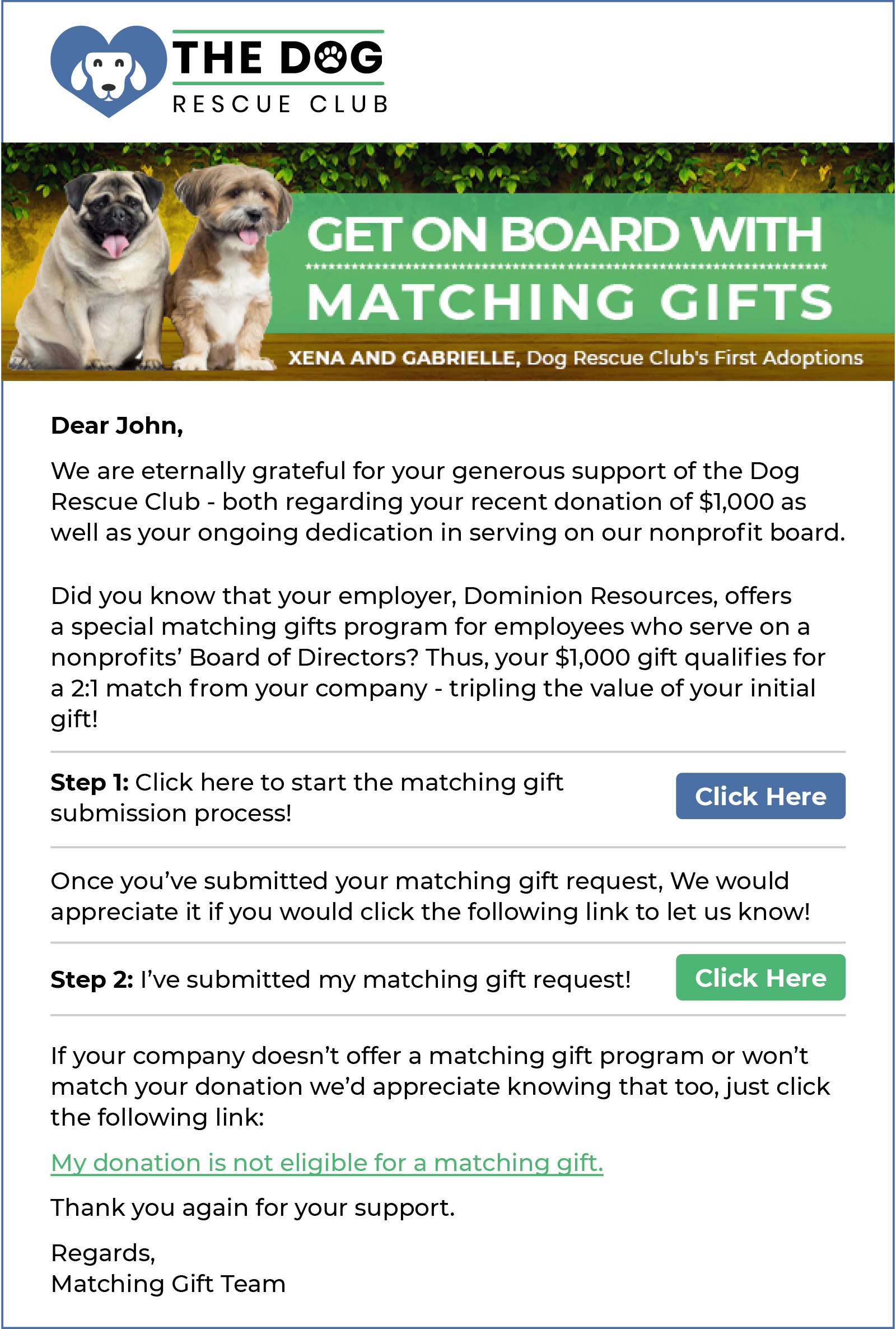 Matching Gift Letters: The Nonprofit’s Guide to Raising More